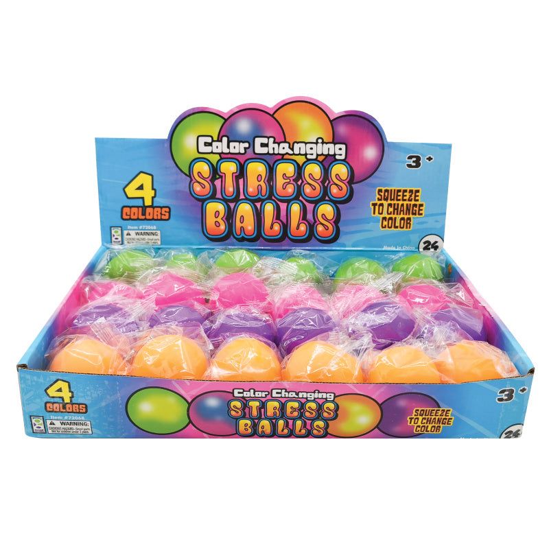 144 pieces Color Changing Stress Ball 24/dsp - Balls - at ...