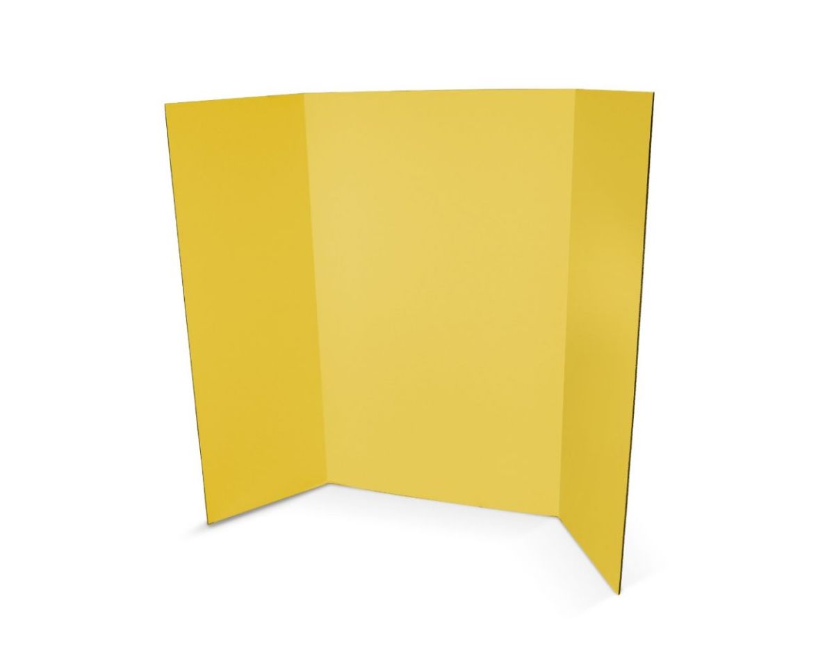 24 Pieces 36" X 48" 1 Ply Yellow Corrugated Project Board - Poster ...