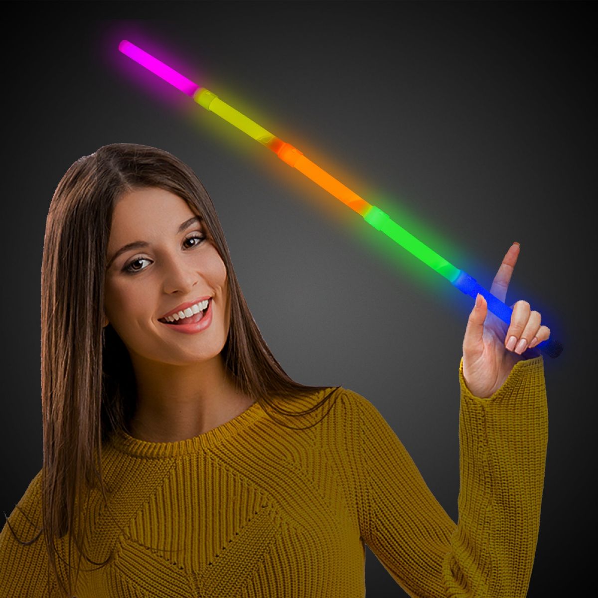 140 Pieces Connectable Glow Sticks (10-Count) - Costumes & Accessories ...
