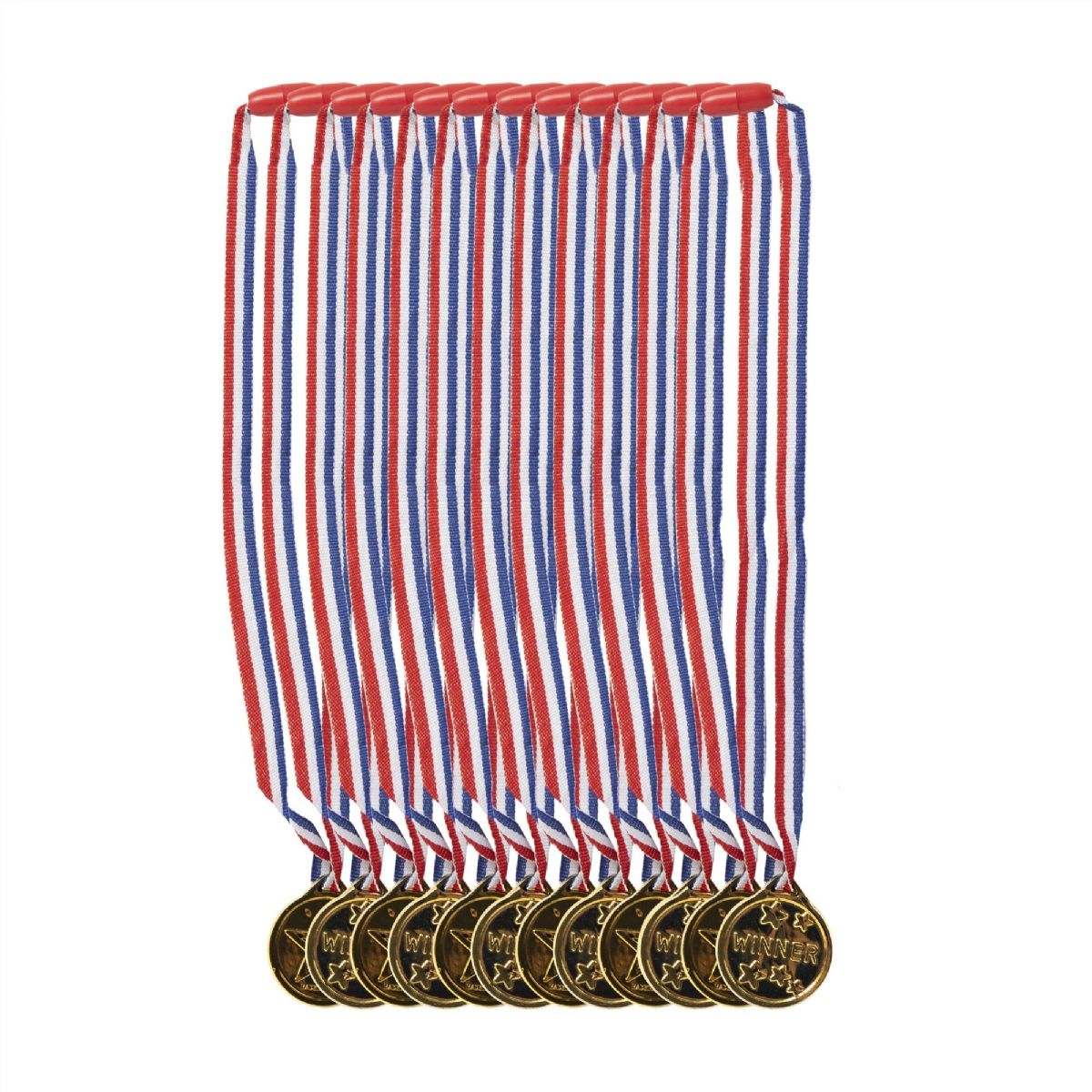 336 Pieces Gold Winner Medals (dozen) - Costumes & Accessories - at ...