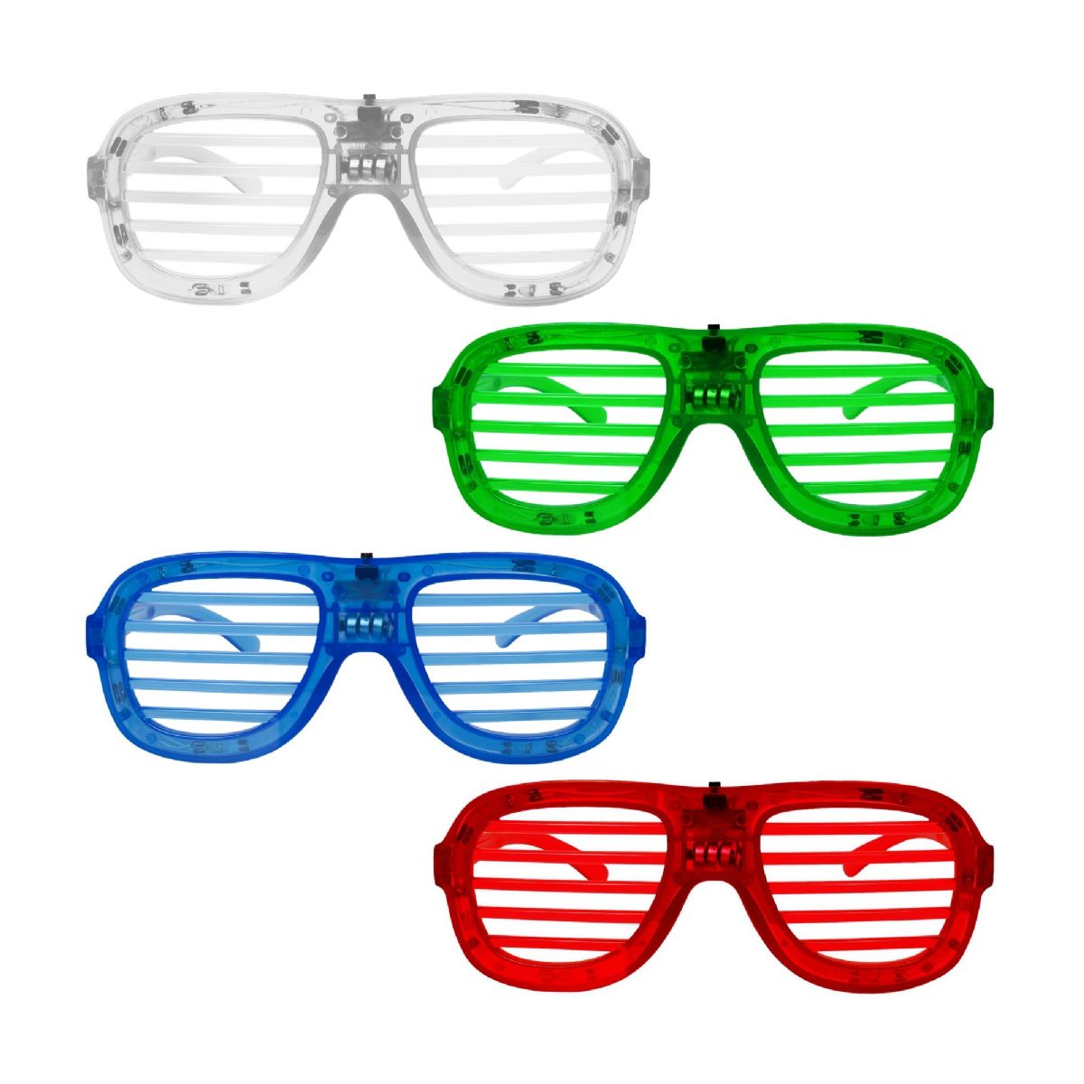 36 Pieces LED Slotted Shades - Costumes & Accessories - at ...