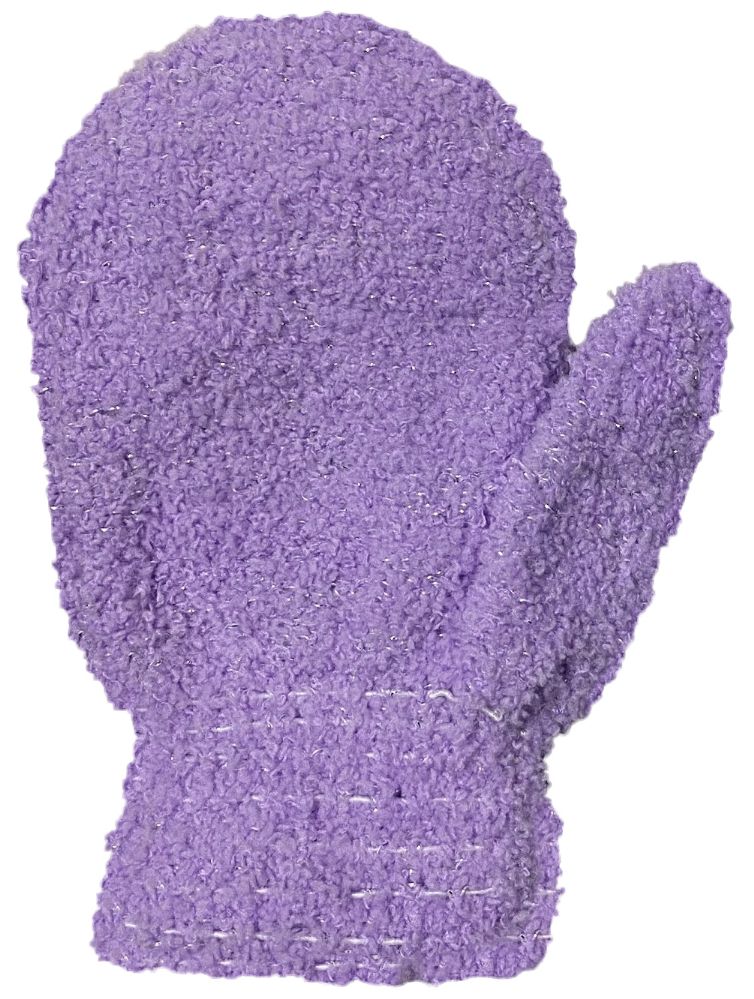 36 Pairs Yacht And Smith Kids Unisex Glittery Mittens In Assorted ...