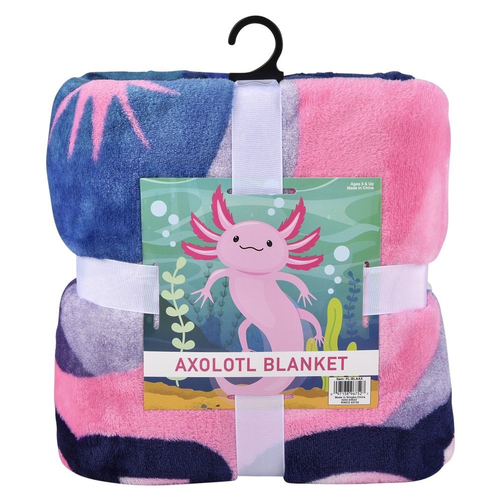 20 pieces 50 X 60" Axolotl Blanket - Micro Plush Blankets - at ...