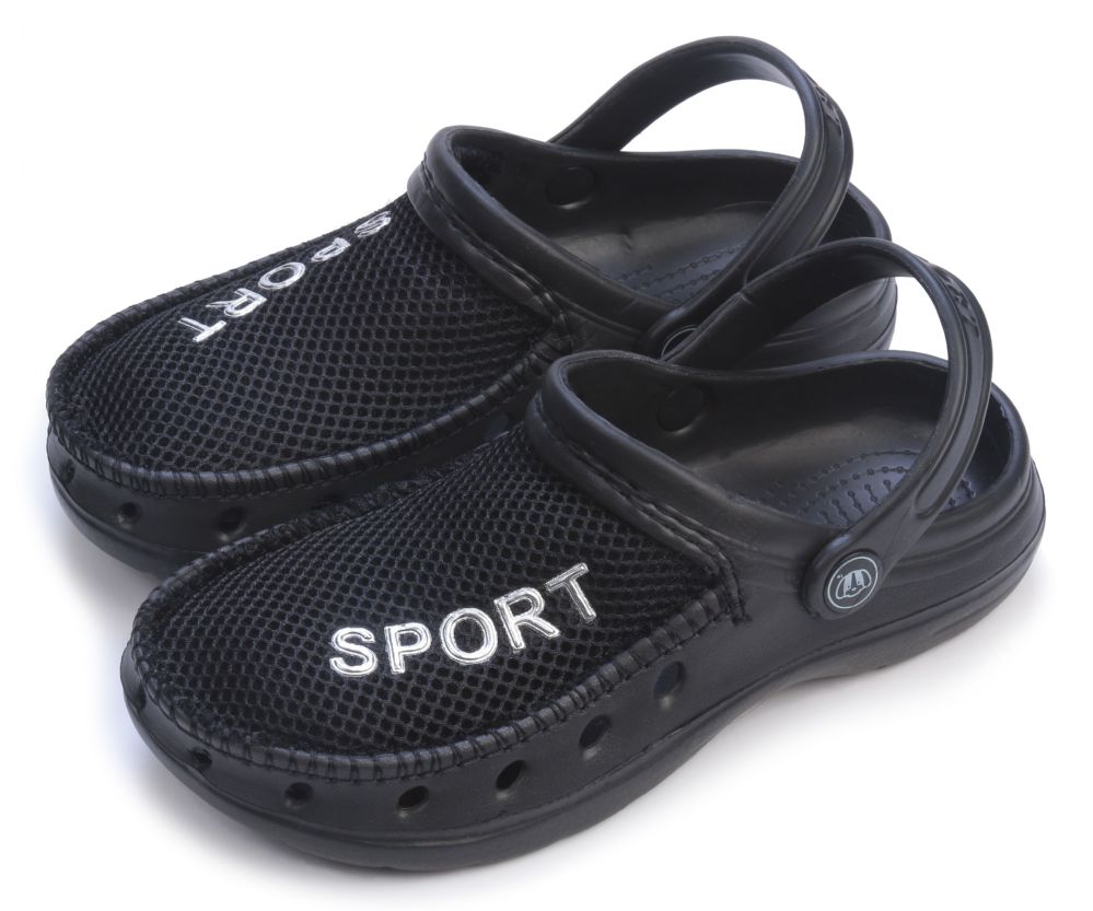 36 Wholesale Boys Sport Clogs In Assorted Colors And Sizes - WSD