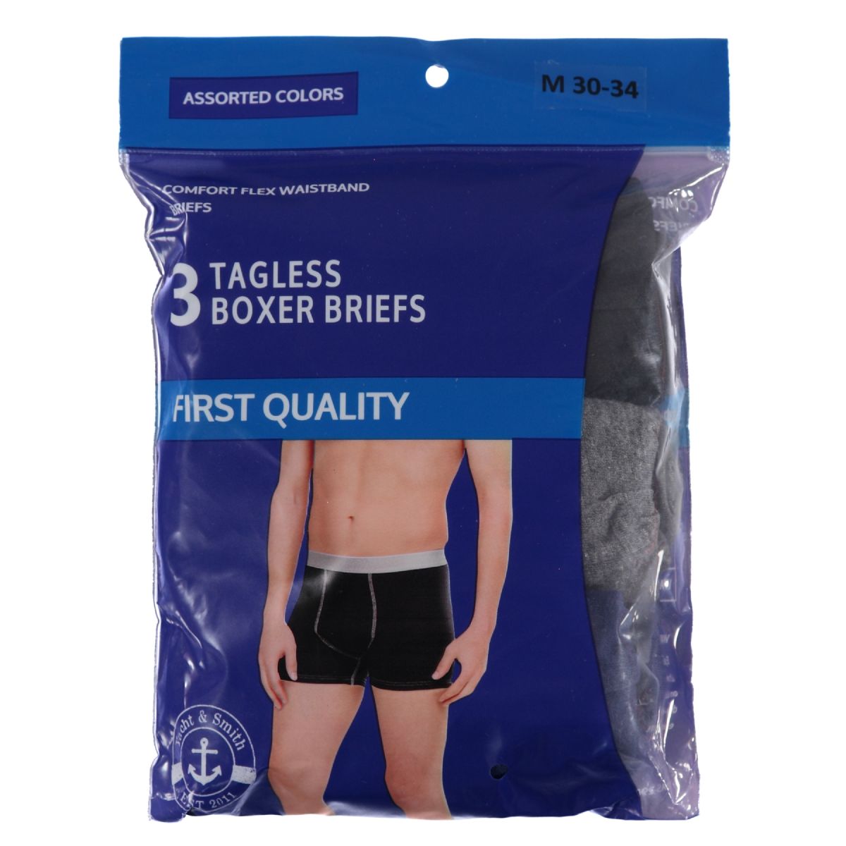 60 Wholesale Men's Cotton Underwear Briefs In Assorted Colors Size ...