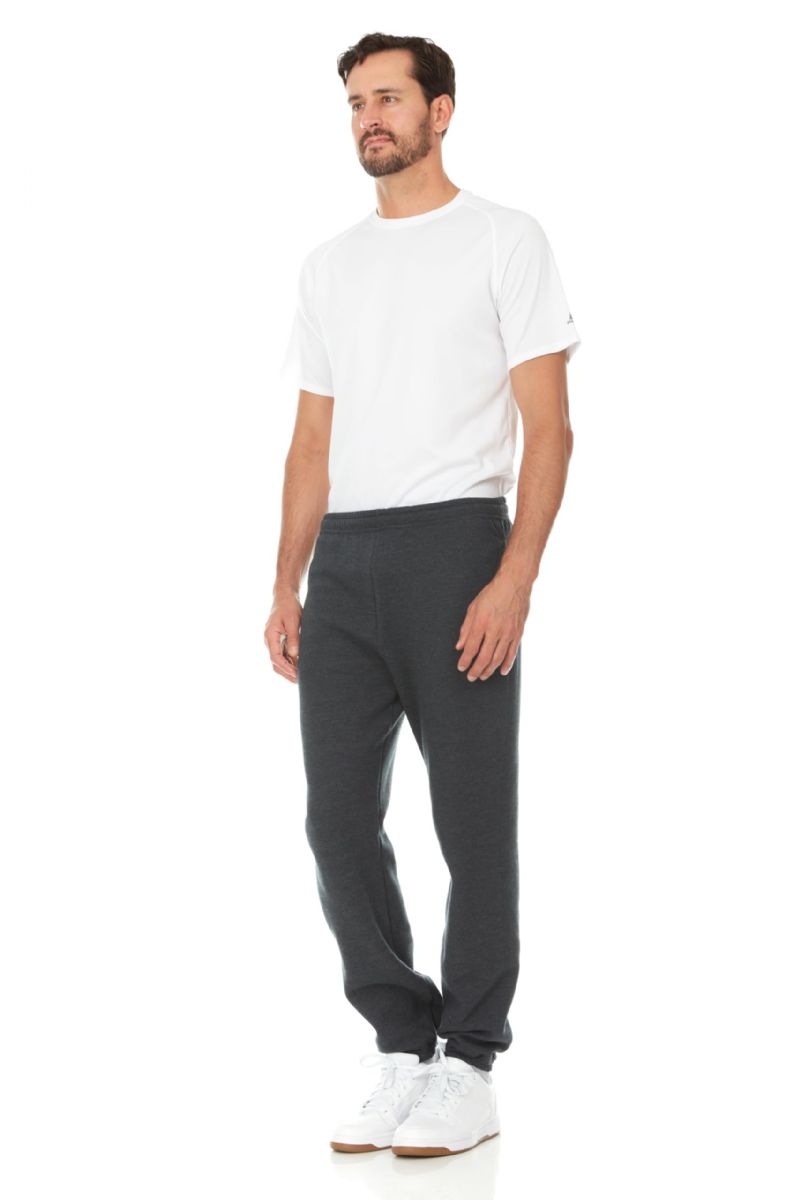 24 Wholesale Men's Fruit Of The Loom Sweatpants Joggers With Draw String And Pockets Size Large ...