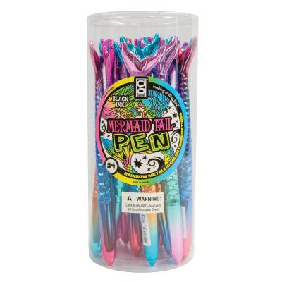 48 Wholesale Rainbow Scales Mermaid Tail Pen - WSD