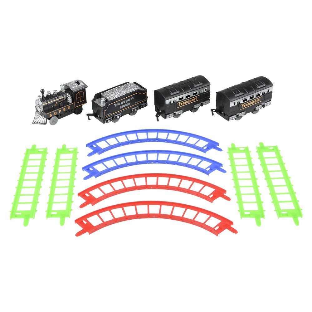 36 pieces Classic Train Set - Car, Planes, Trains & Bikes - at ...