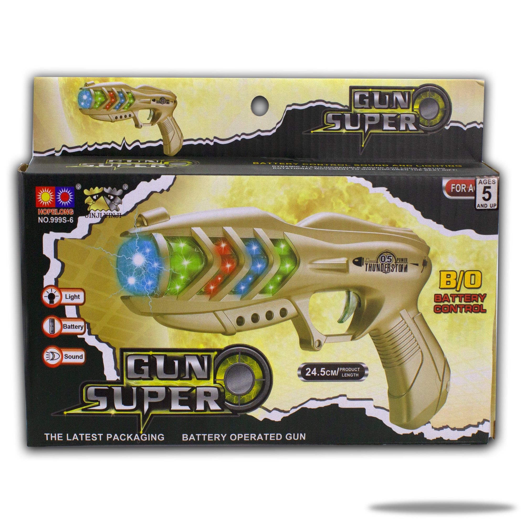 Bulk LED Spinning Orb Gun - Wholesale Sock Deals