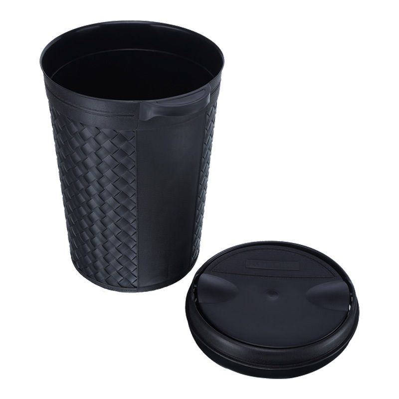 18 Pieces 8.5lt Stitch Dustbin Round With Lid - Waste Basket - at ...