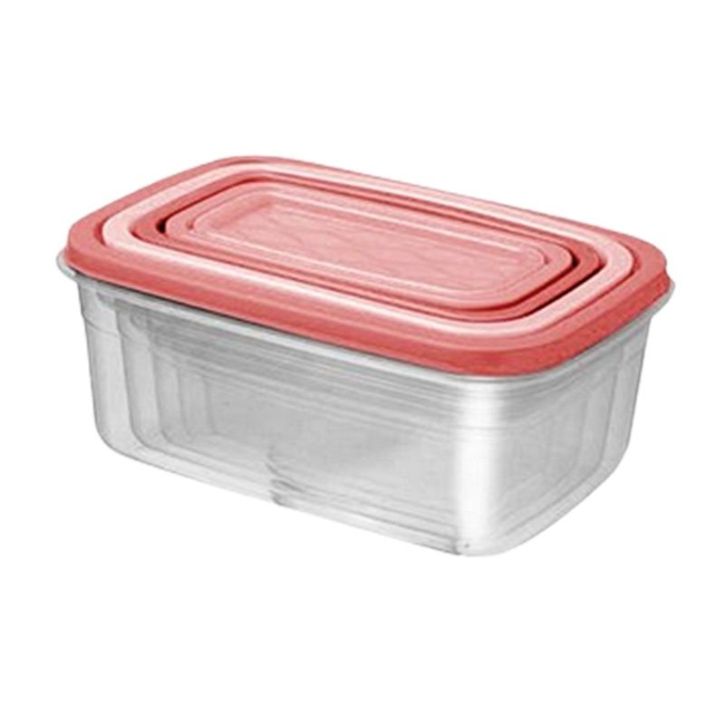 36 Pieces Set Of 5 Food Storage Container Rect - Food Storage ...