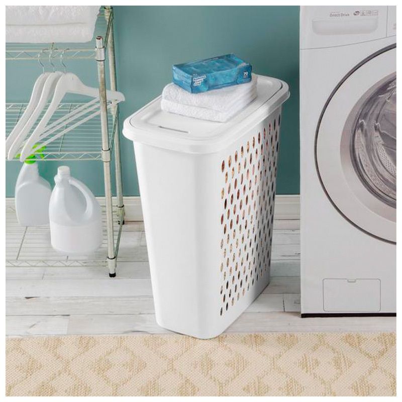 4 Pieces Slim Laundry Hamper - Laundry Baskets & Hampers - at ...