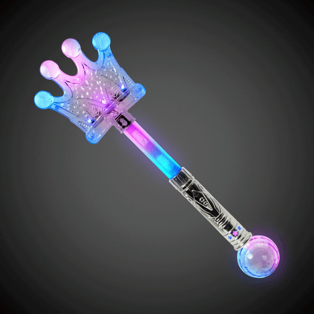 36 pieces Led Silver Crown Wand - LED Party Supplies - at ...