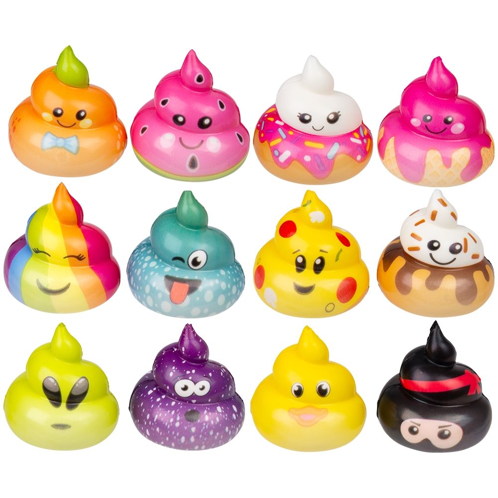 600 pieces 2inch Squish Poop - Slime & Squishees - at - alltimetrading.com