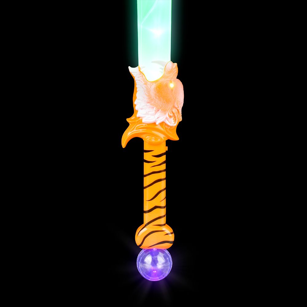 48 pieces 27" LighT-Up Saber Tooth Tiger Sword - Toy Weapons - at ...