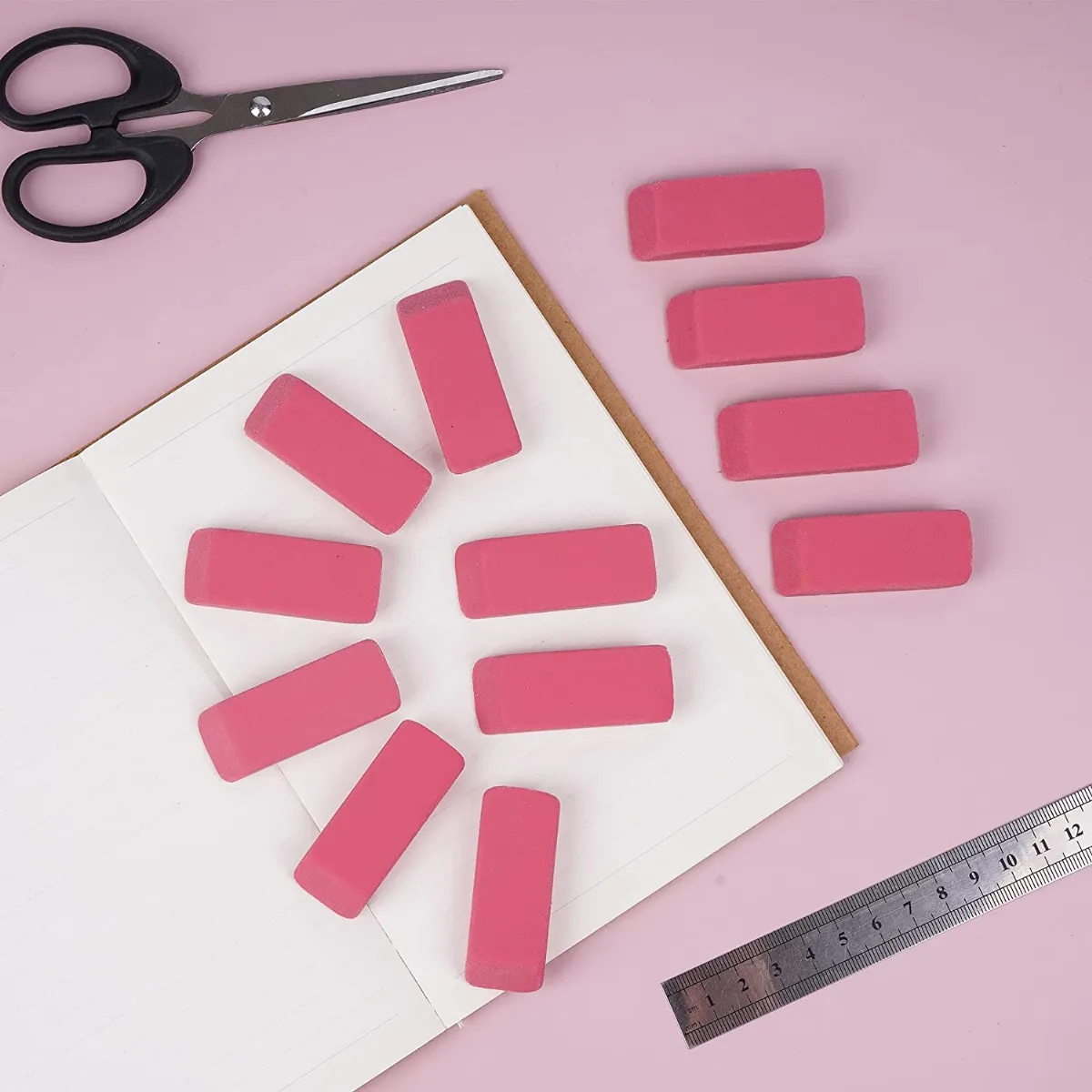 6000 Pieces Yacht And Smith Pink Erasers - Erasers - at ...