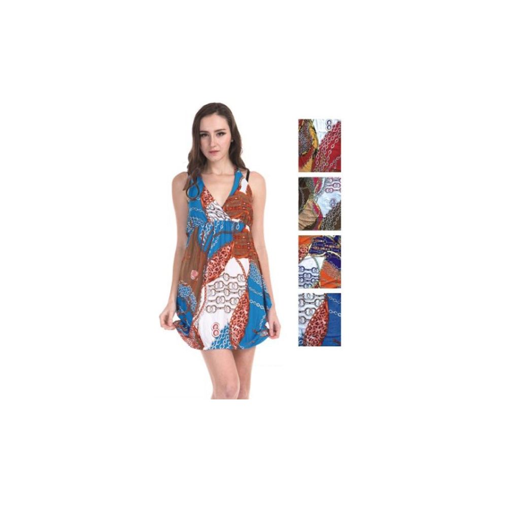 36 Pieces Womens Fashion Sun Dresses Assorted Colors - Womens ...