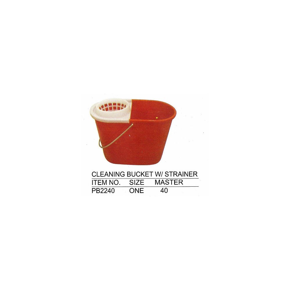 40 Pieces Bucket With Strainer - Buckets & Basins - at - alltimetrading.com