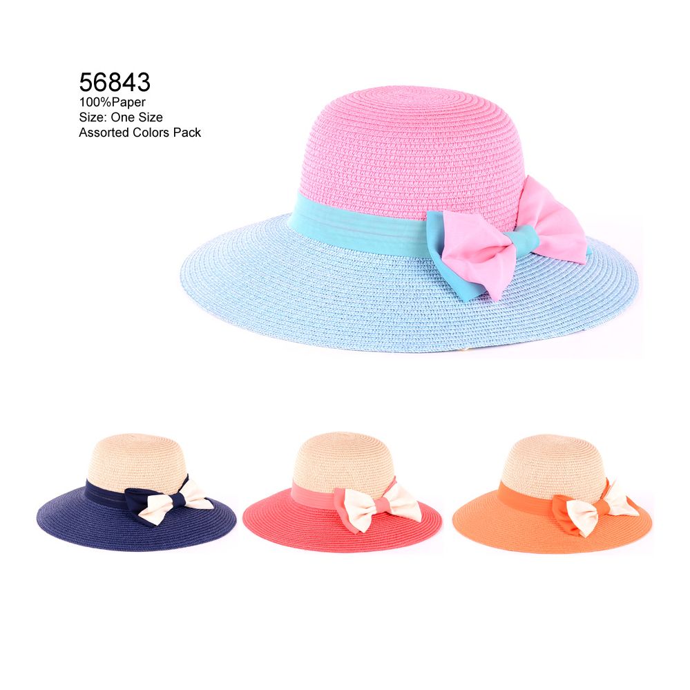 24 Pieces MultI-Color Sun Hat - Sun Hats - at - alltimetrading.com