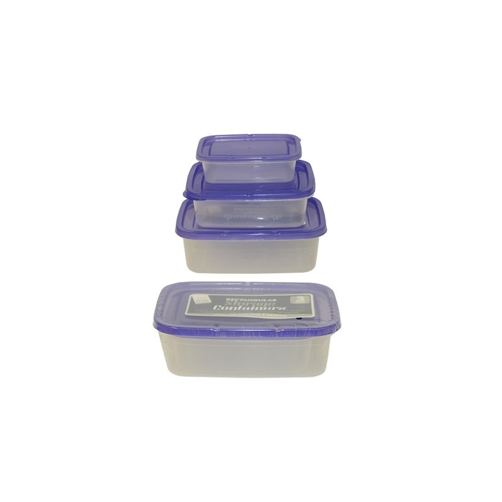 72 Pieces 3 Piece Rectangular Box - Storage Holders and Organizers - at ...