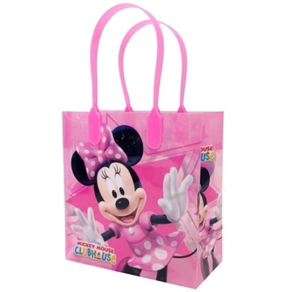 144 Wholesale Small Minnie Plastic Gift Bag - WSD