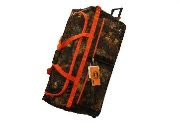 4 Pieces "E-Z Roll" 36" Hunting Rolling Duffel Orangetrim - Duffel Bags ...