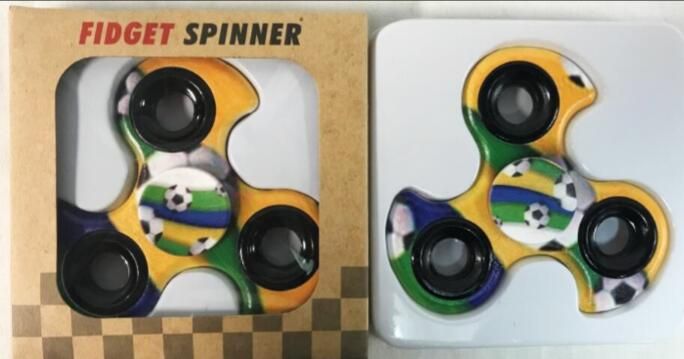 48 Pieces Wholesale Soccer Ball Turbo Graphic Fidget Spinners - Fidget ...