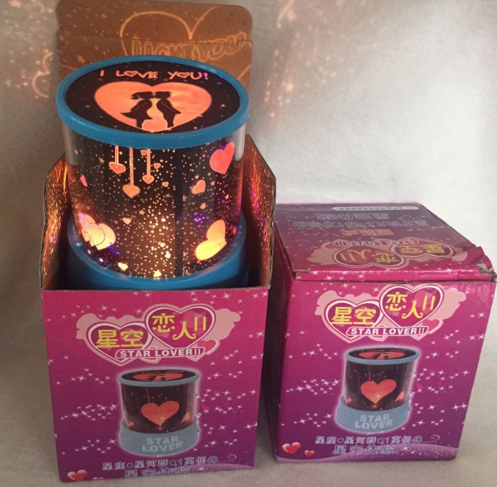 Bulk Light Up Star Heart Projector High Quality Plastic - WSD