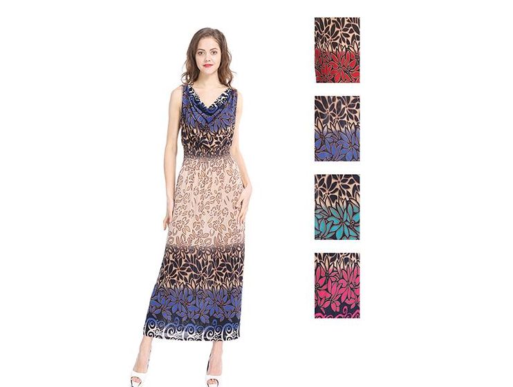 36 Pieces Womens Plus Size Long Dress - Womens Sundresses & Fashion ...