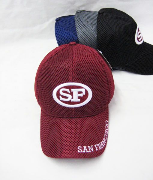 48 Pieces 48 "san Francisco" Base Ball Cap - Baseball Caps & Snap Backs ...