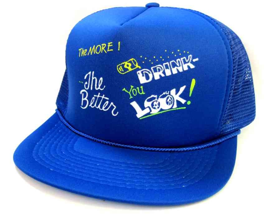 48 Wholesale Beer Drinking Cap - at - wholesalesockdeals.com