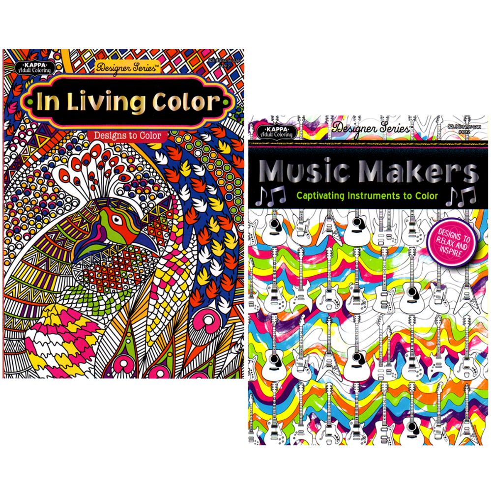 48 Bulk Kappa Adult Coloring Book Assorted At Bluestarempire
