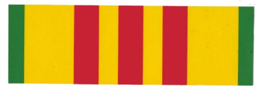 48 Pieces 3" X 9" Decal, Vietnam Veteran Service Ribbon - Bows ...