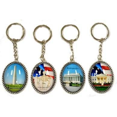 48 Pieces Washington Dc Assorted Pictures Keychain - Key Chains - at ...