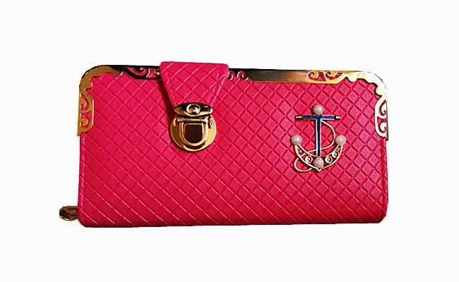 36 Pairs Womens Snap Closure Wallet With Anchor - Leather Wallets - at ...