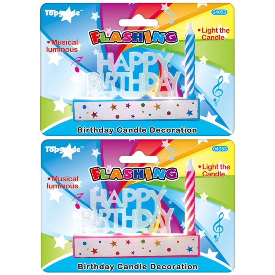 96 Pieces Birthday Led Candle - Birthday Candles - at - alltimetrading.com