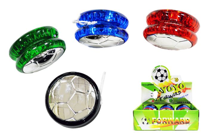 Light Up Yo Yo With Soccer Ball Design - SB