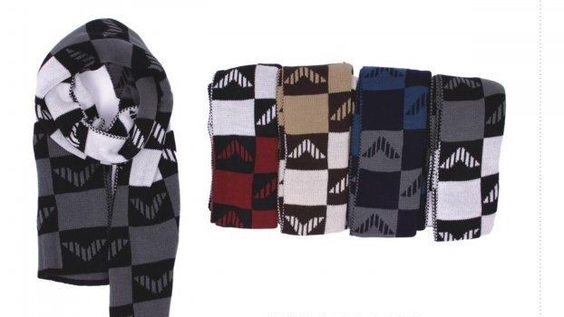 Wholesale Men's Cashmina Scarf - Assorted Colors - WSD