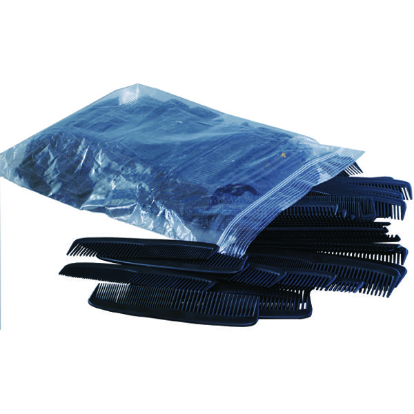 Bulk 5 Inch Black Poly Comb - Wholesale Sock Deals