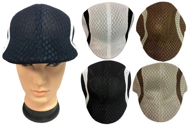 36 Pieces Mesh Golf Hat - Fedoras, Driver Caps & Visor - at ...