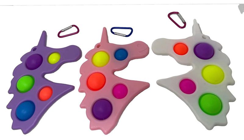 Bulk Unicorn Simple Dimple Fidget Pops - Wholesale Sock Deals