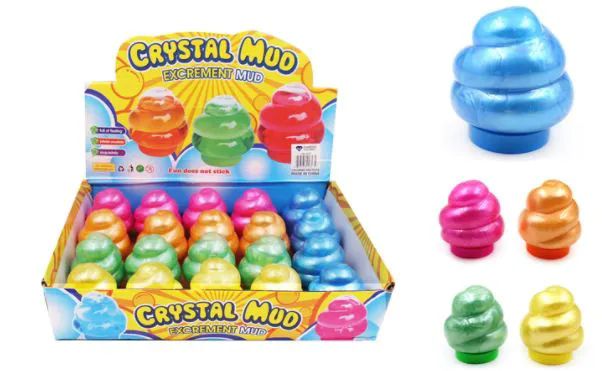 80 Wholesale Crystal Poop Slime - WSD