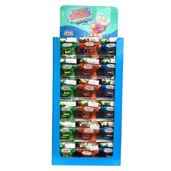72 Wholesale Gumball Filled Water Gun 3asst Sweet Soaker 72pc Floor ...