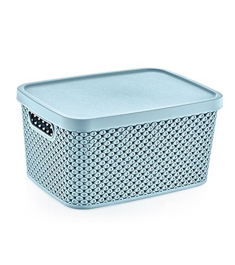 12 Pieces 7LT DIAMOND STORAGE BOX WITH LID - Storage & Organization ...