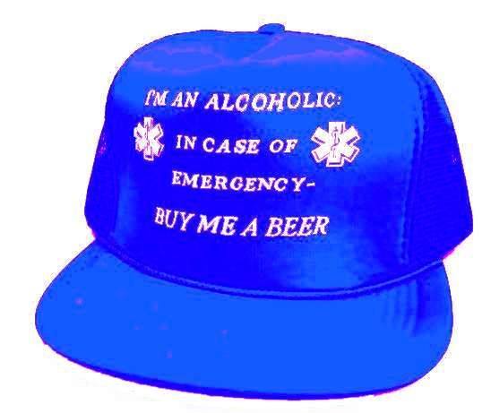 24 Wholesale Beer Drinking Cap - WSD