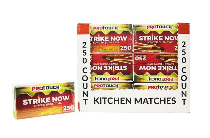 Wholesale Wood Matches: Longer Burn Time, 250 Count Box - WSD