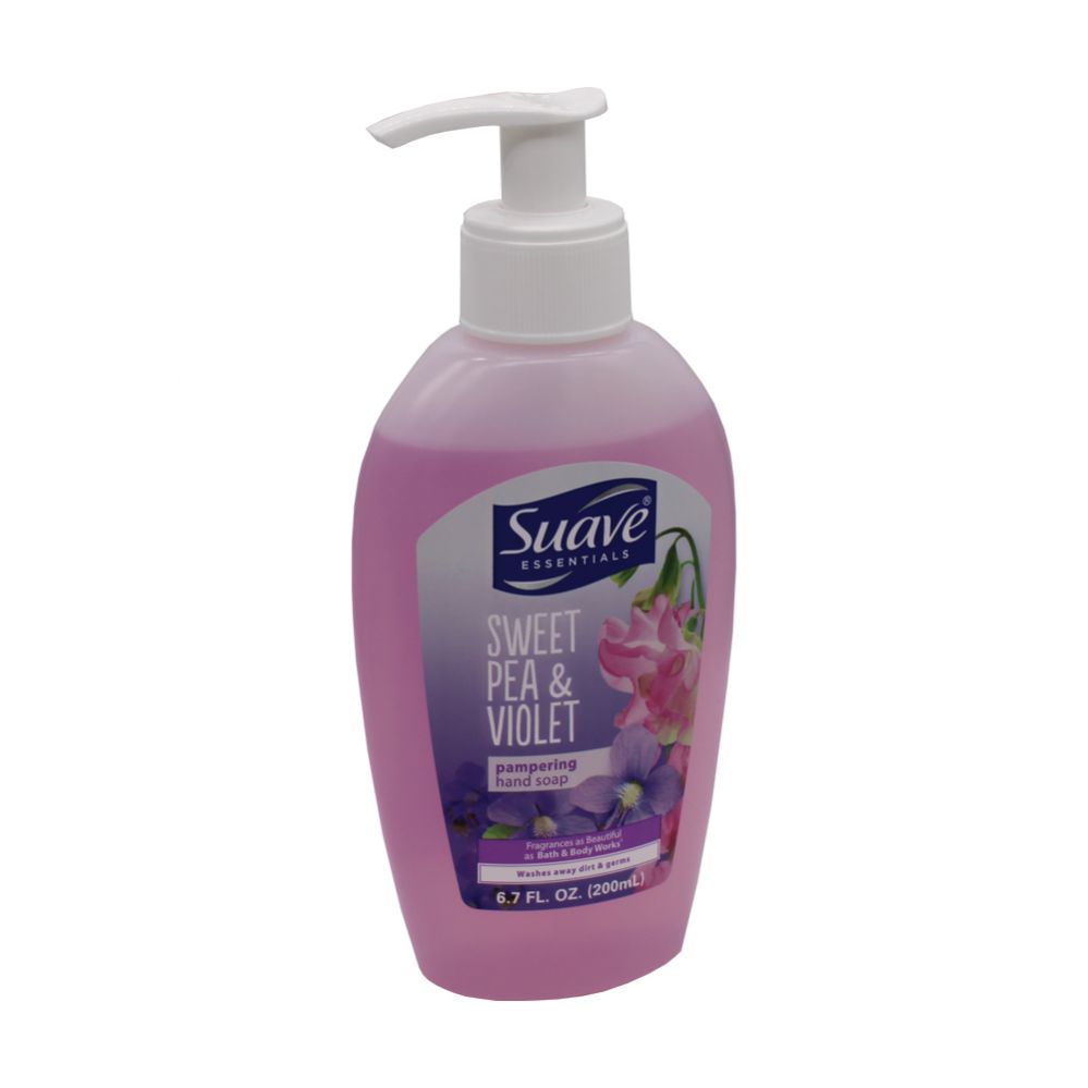 24 pieces Suave Handwash 200 Ml Sweet Pea & Violet - Soap & Body Wash ...