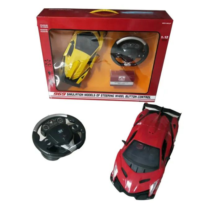 6 Pieces 1:12 Lamborghini Remote Control Car With Light And Usb - Car ...