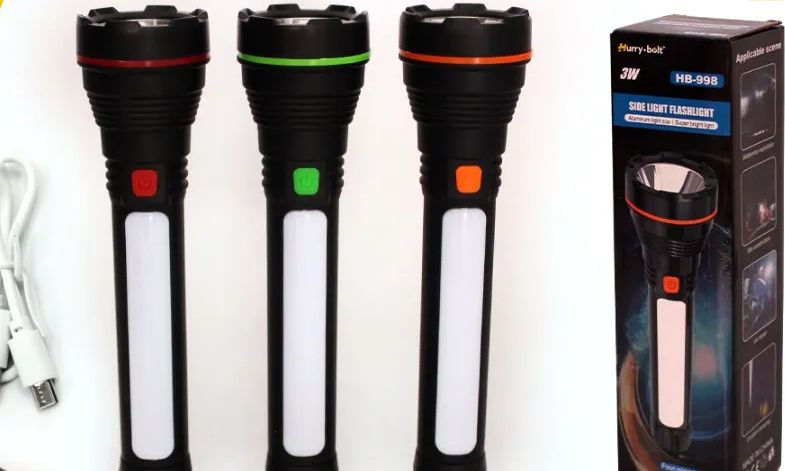 24 Wholesale 9.5 Inch Led Rechargeable Flashlight - at ...