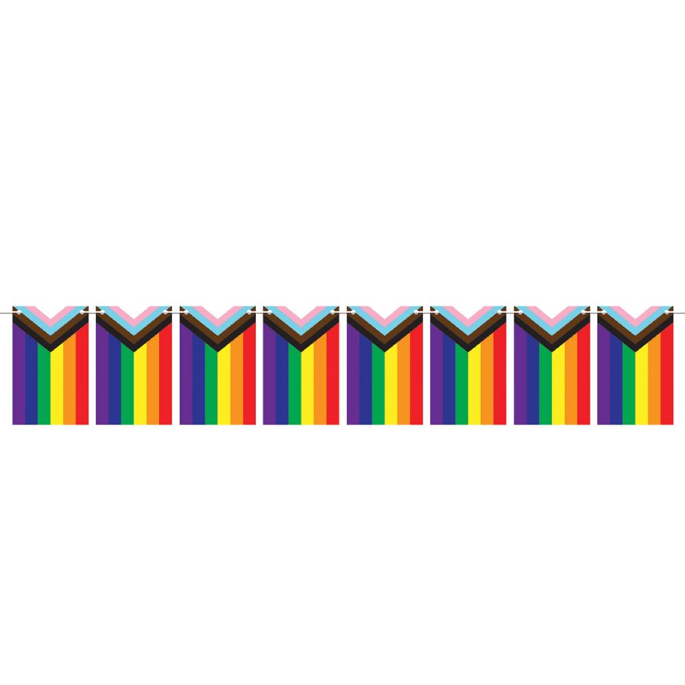 12 pieces Pride Flag Pennant Streamer - Streamers & Confetti - at ...